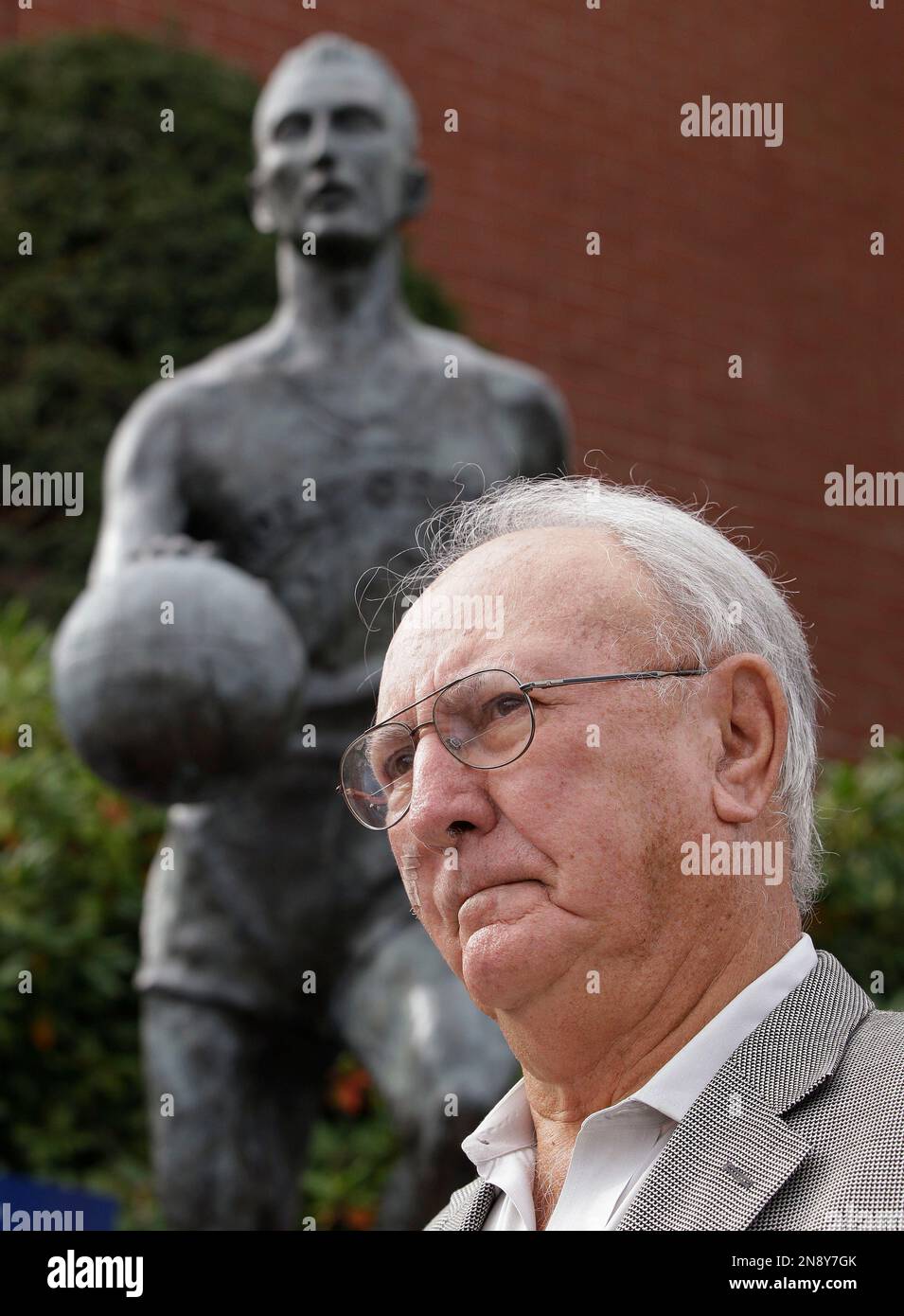 Boston Celtic great and NBA basketball Hall of Fame member Bob Cousy ...