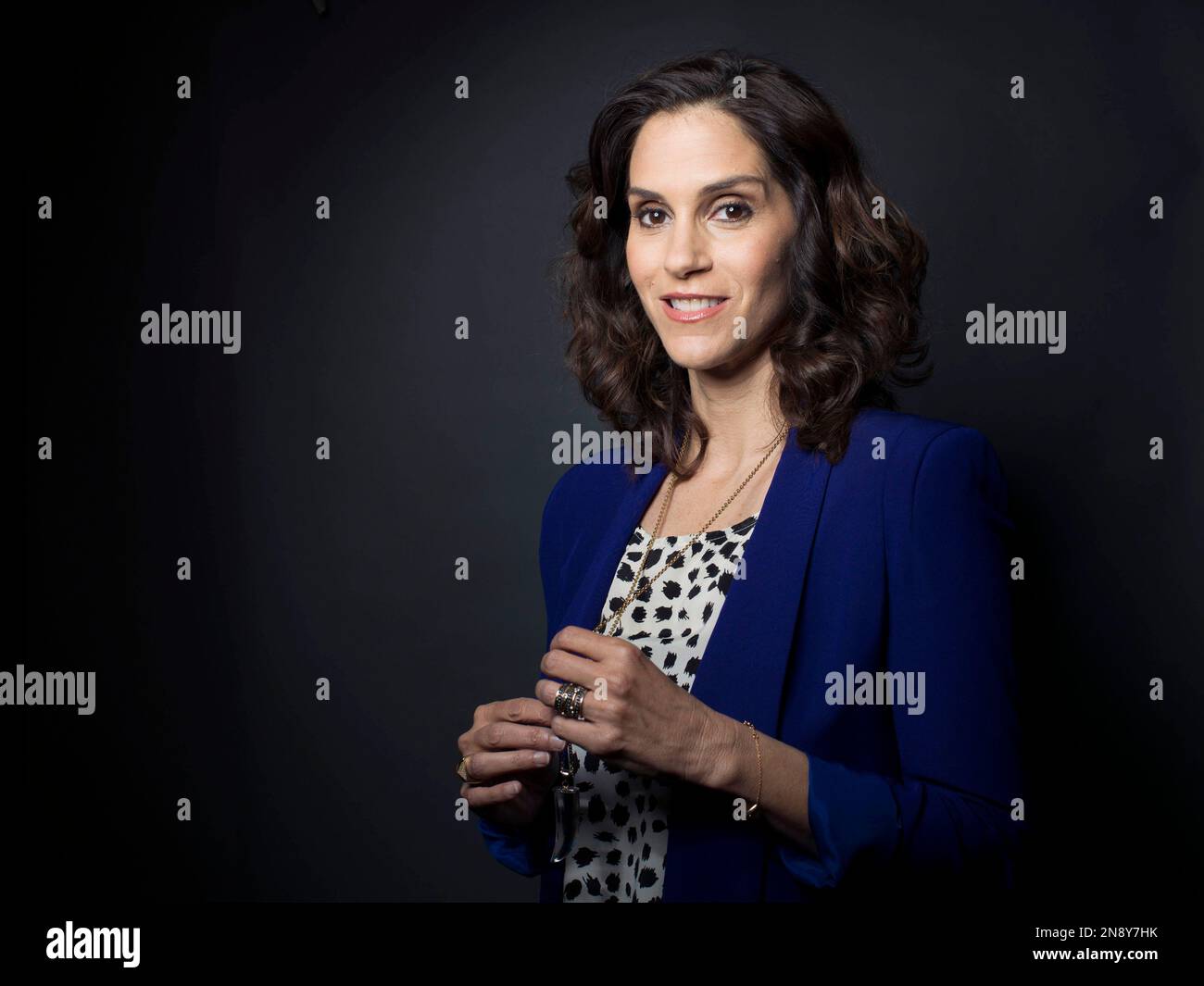 American actress Jami Gertz poses for a portrait on Monday, Oct. 1 ...