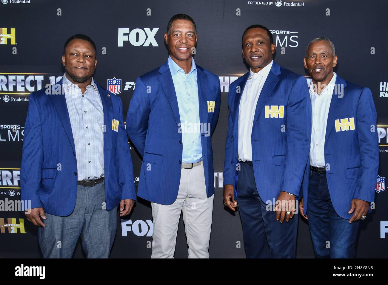 Tempe, USA. 11th Feb, 2023. TEMPE, AZ - FEB 11: Barry Sanders, Marcus ...