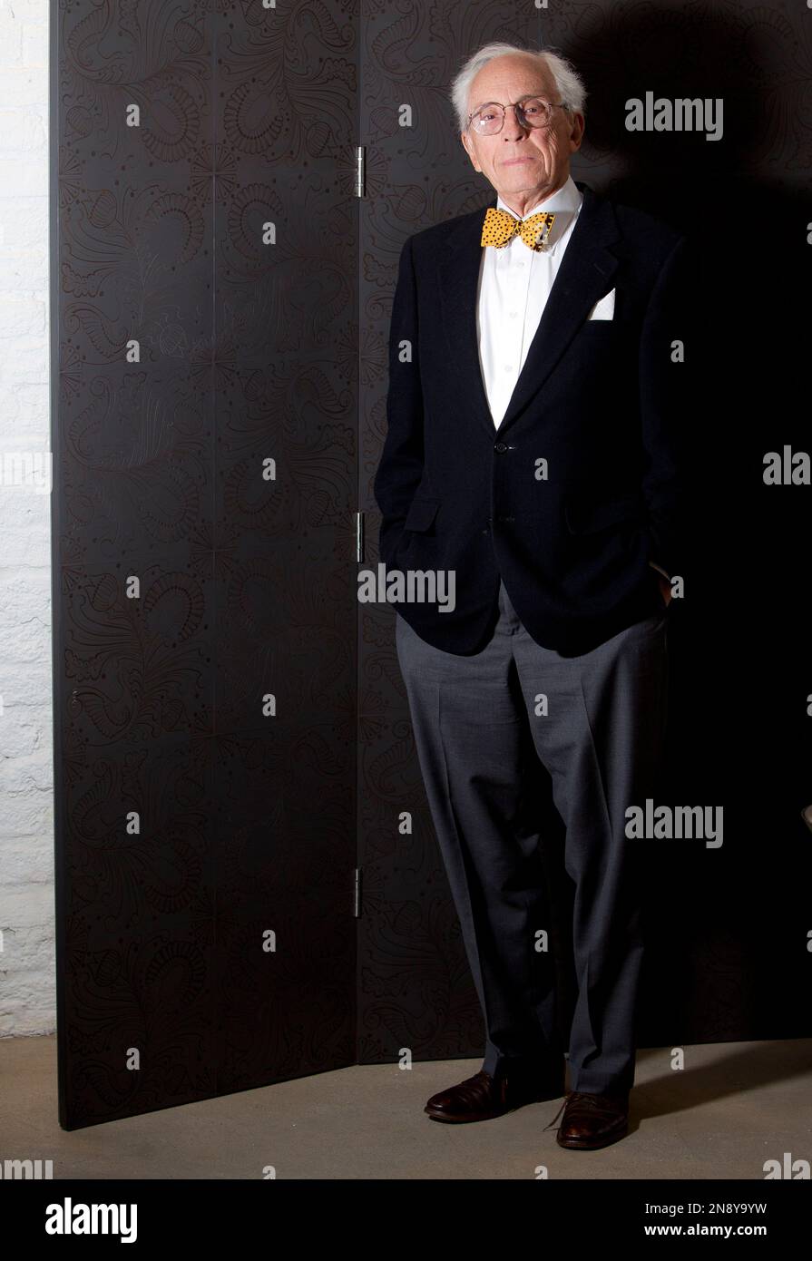 U.S designer Richard Schultz poses for portaits at Knoll Design Studio ...