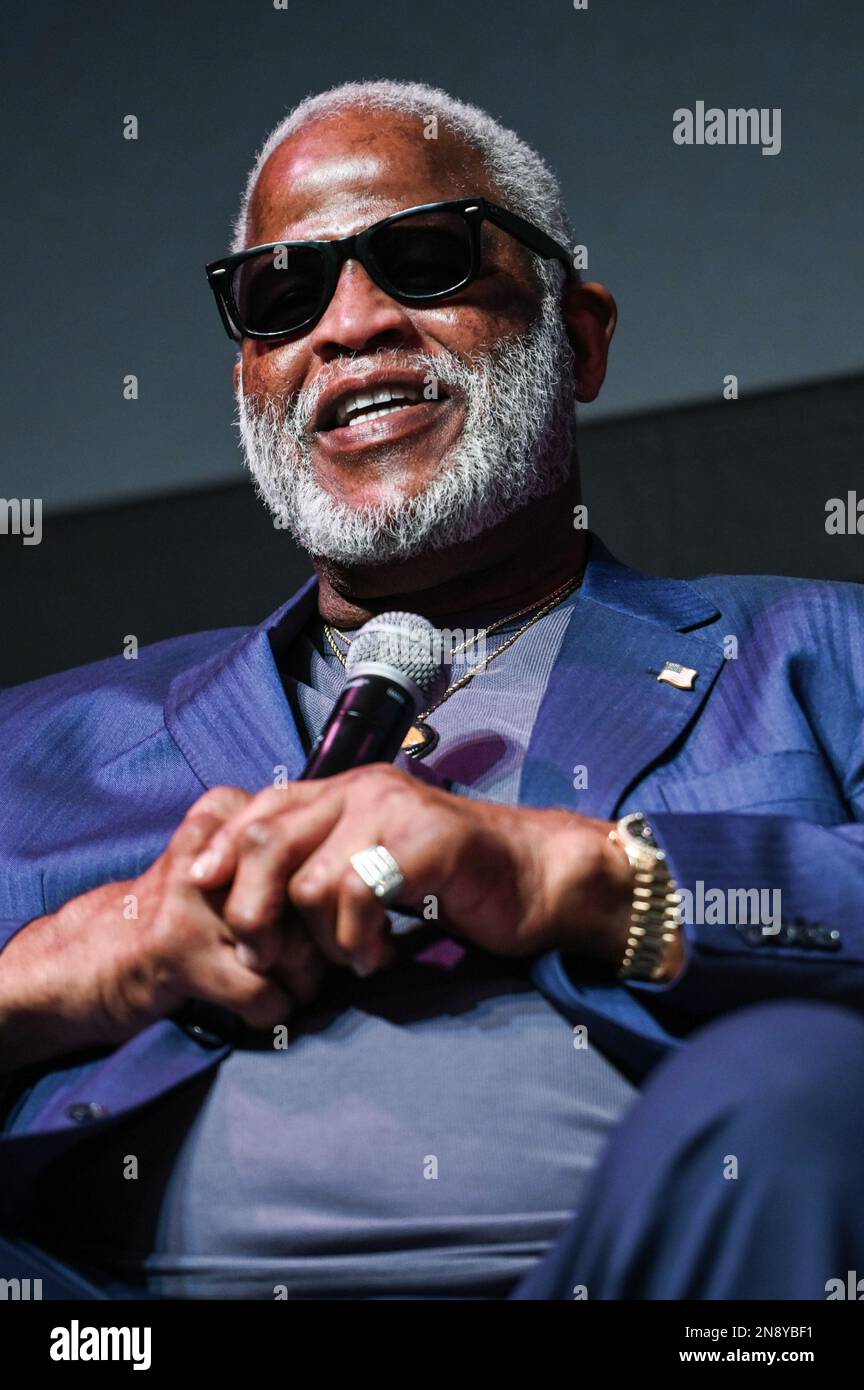 TEMPE, AZ - FEB 11: Earl Campbell attends a screening of the Fox Sports ...