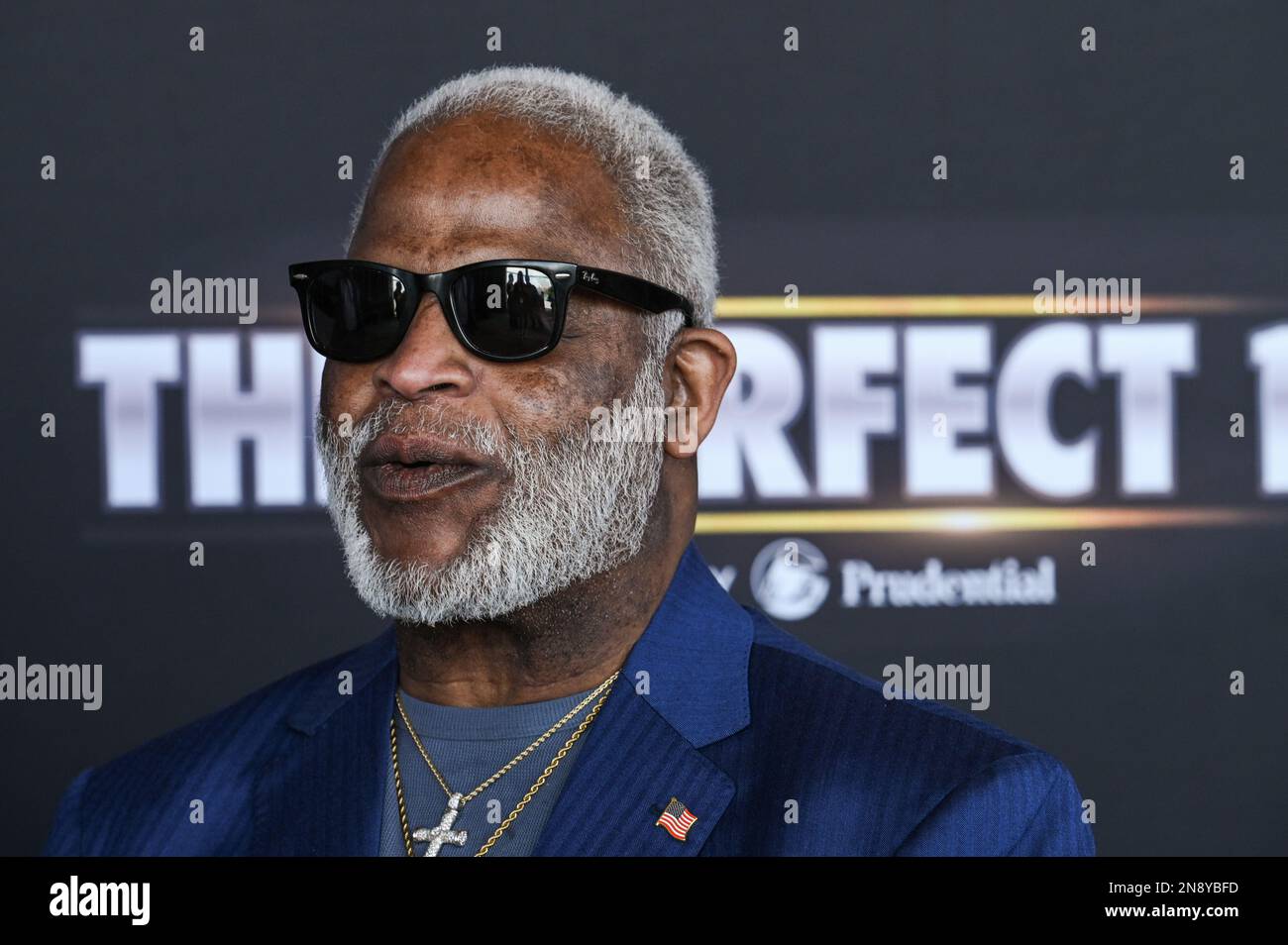 TEMPE, AZ - FEB 11: Earl Campbell attends a screening of the Fox Sports ...