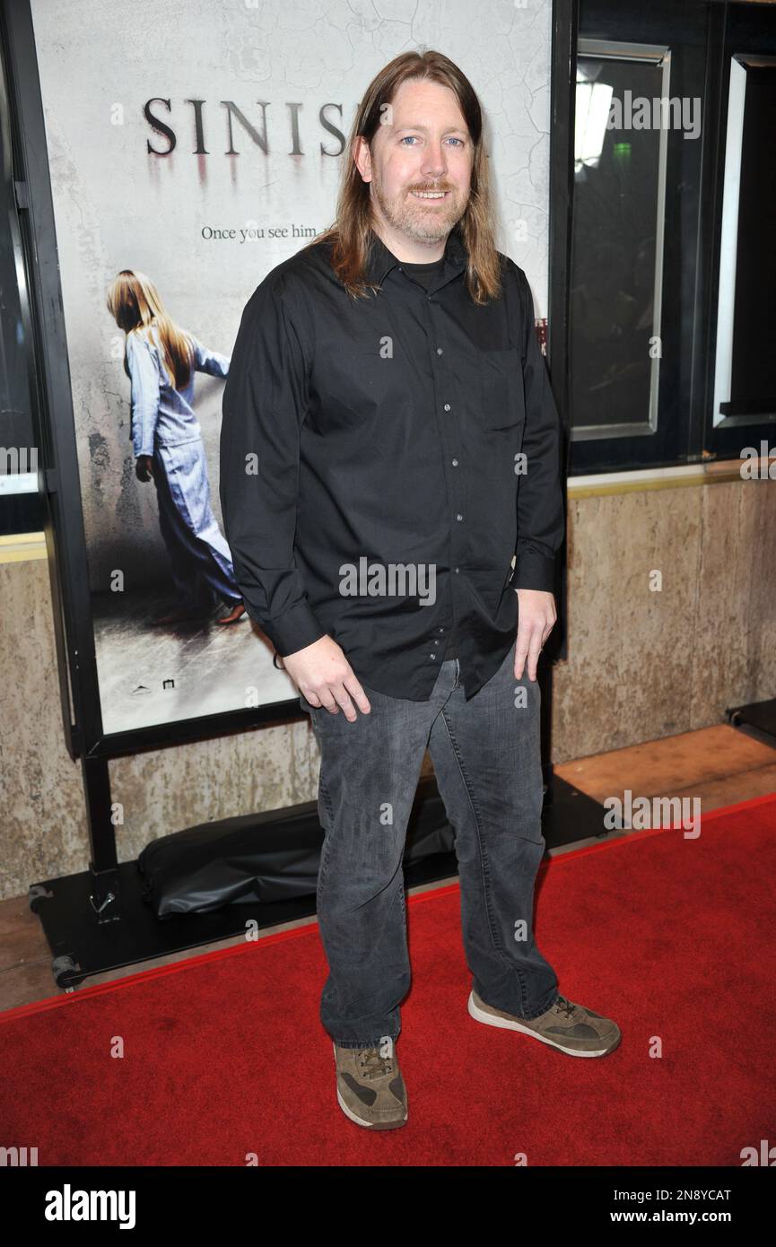 C. Robert Cargill attends the LA screening of "Sinister" at Landmarks ...