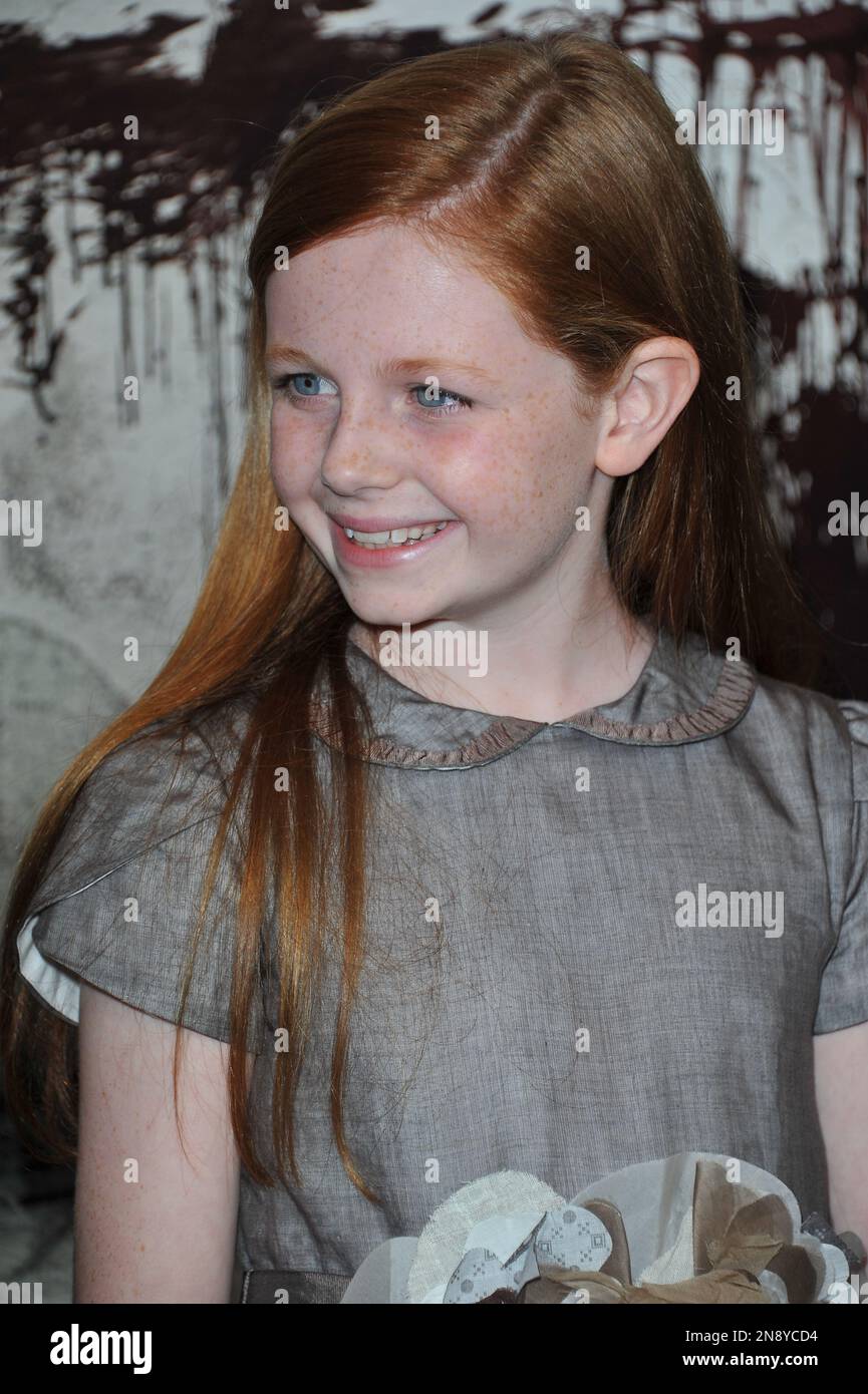 Clare Foley attends the LA screening of "Sinister" at Landmarks ...