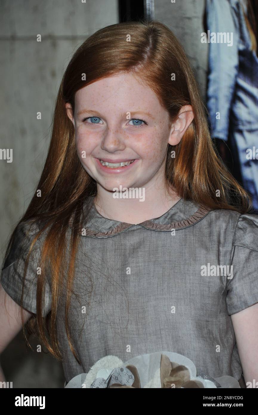 Clare Foley attends the LA screening of "Sinister" at Landmarks Theatres Regent on Monday, Oct ...