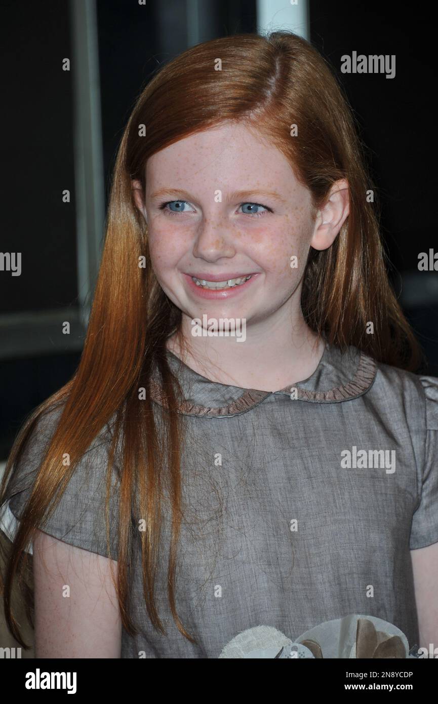 Clare Foley attends the LA screening of "Sinister" at Landmarks Theatres Regent on Monday, Oct ...