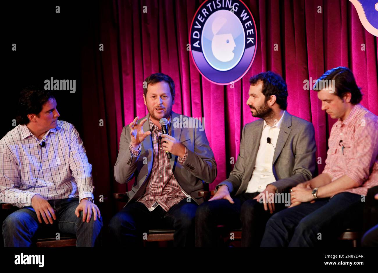 Tom Sullivan, CEO, Vitro; Justin Smith, Jonah Disend, Founder and CEO ...