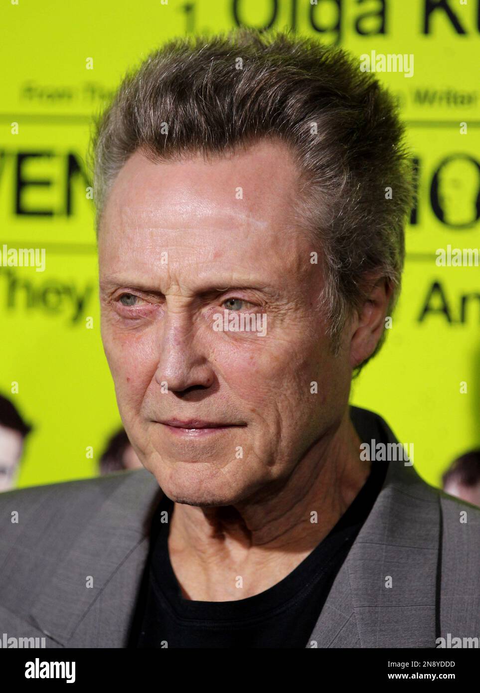Cast member Christopher Walken attends the premiere of "Seven ...