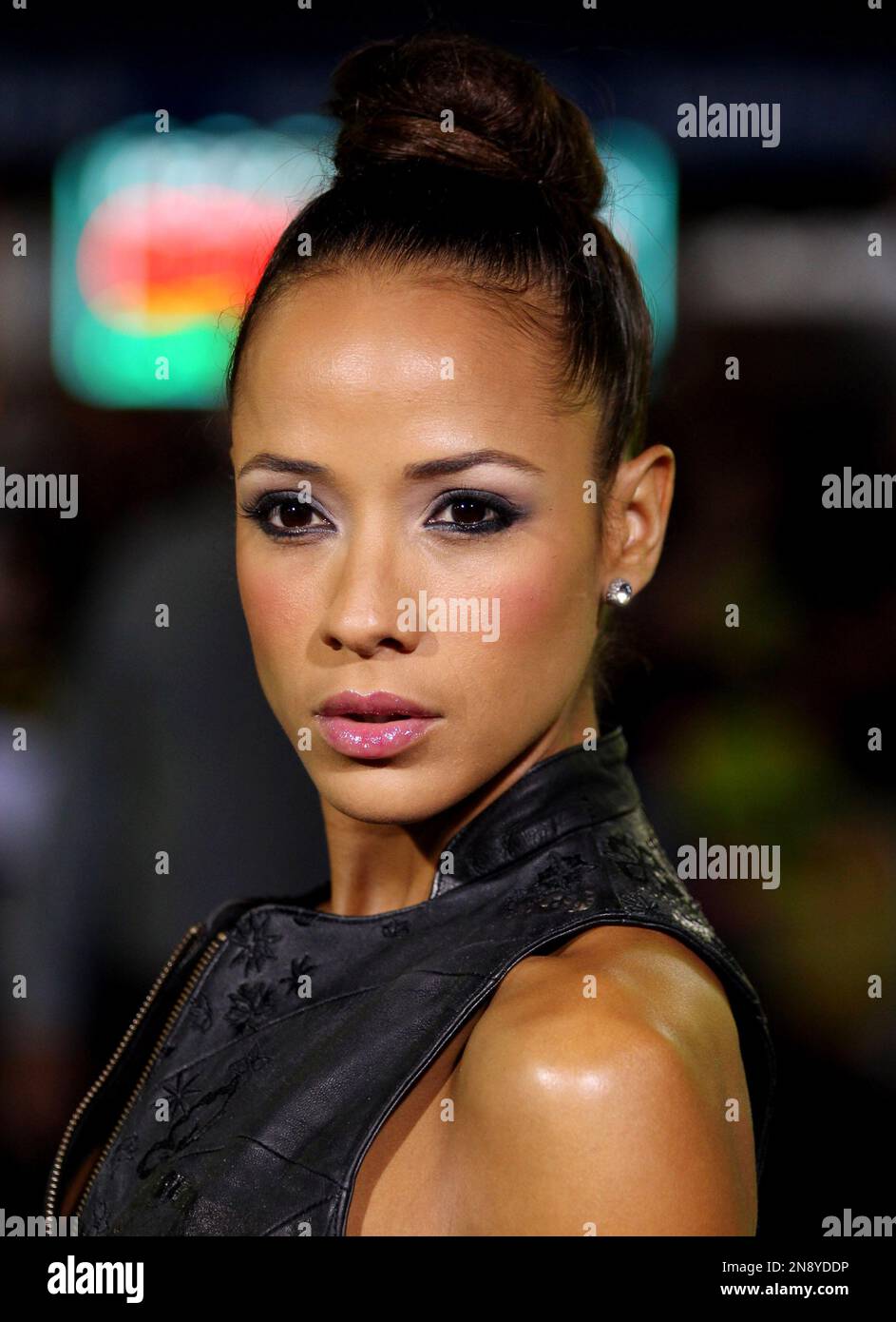Actress Dania Ramirez attends the premiere of "Seven Psychopaths" at ...