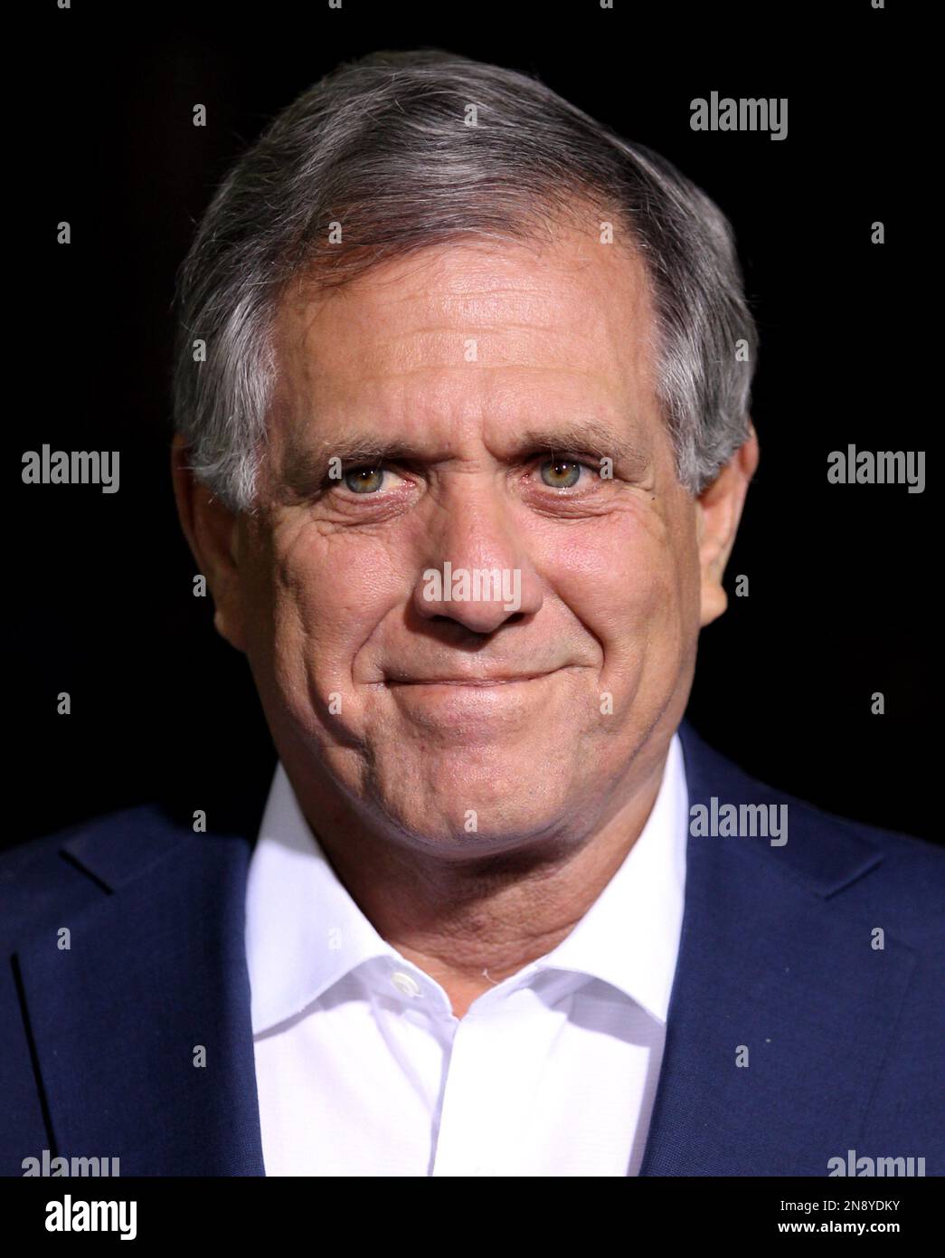 Leslie Moonves attends the premiere of "Seven Psychopaths" at the Bruin ...