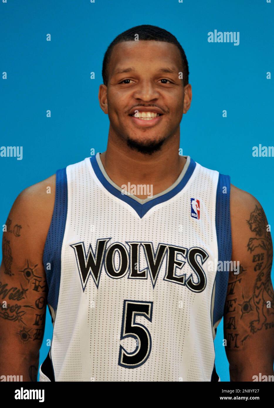 Minnesota Timberwolves NBA basketball player Will Conroy is shown ...