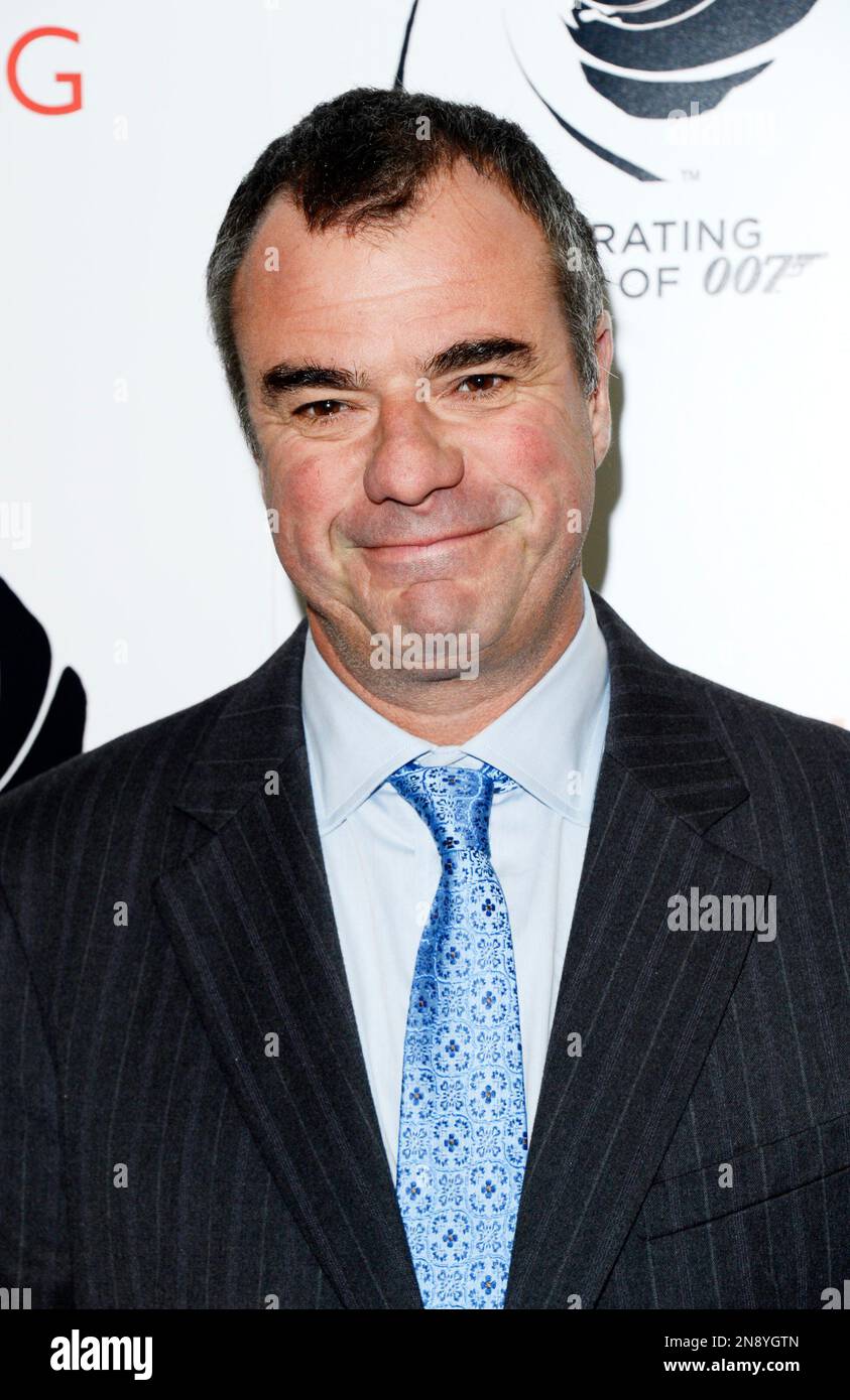 Chris Corbould poses at Everything or Nothing - The Untold Story of 007 ...