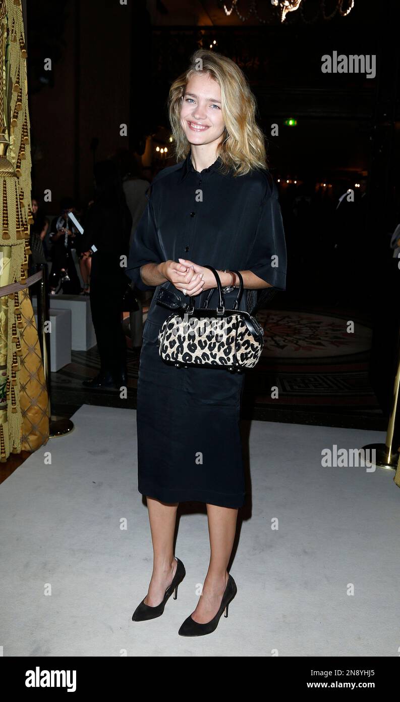 Natalia Vodianova arrives for British fashion designer Stella McCartney ...