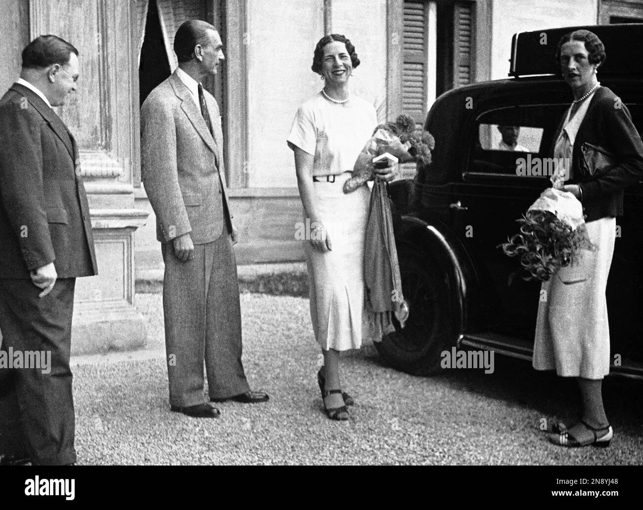 Princess Elena of Greece, the separated wife of King Carol of Rumania ...