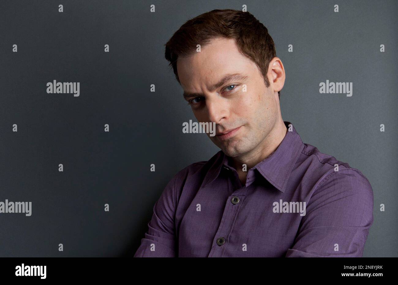 American stage and film actor Justin Kirk poses for a portrait on ...