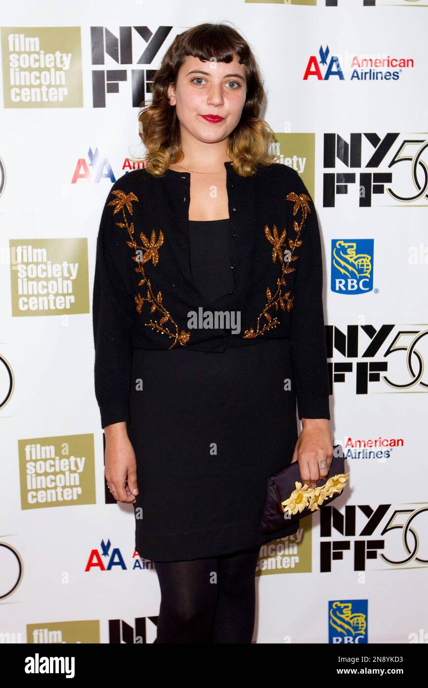 NEW YORK, NY - SEPTEMBER 30: Hannah Dunne attends the premiere of ...