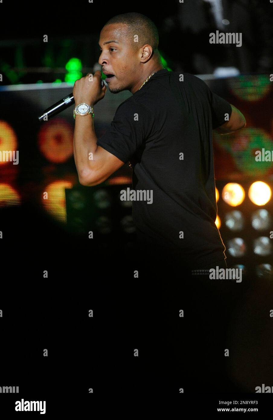 T.I. attends the BET Hip-Hop Honors at Boisfeuillet Jones Atlanta Civic ...