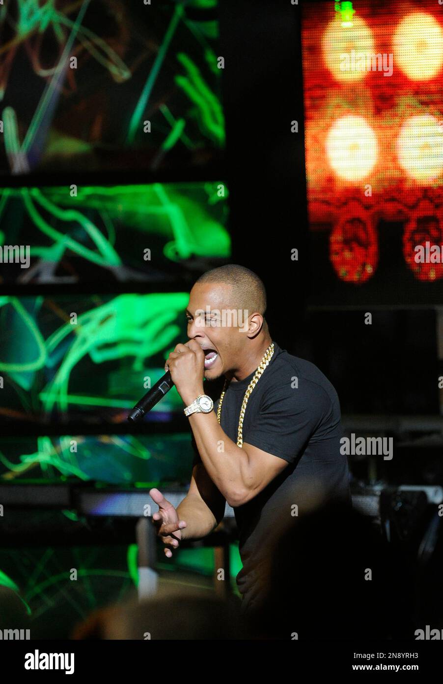 T.I. attends the BET Hip-Hop Honors at Boisfeuillet Jones Atlanta Civic ...