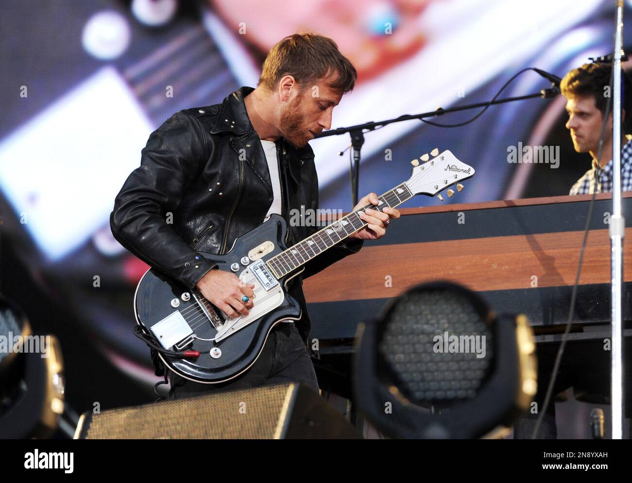 Dan Auerbach of The Black Keys performs at the Global Citizen Festival ...