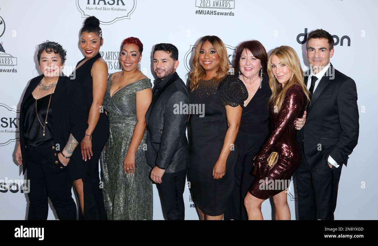 Beverly Hills, USA. 11th Feb, 2023. Evely Feliciano, Amber Mahey, Marva ...