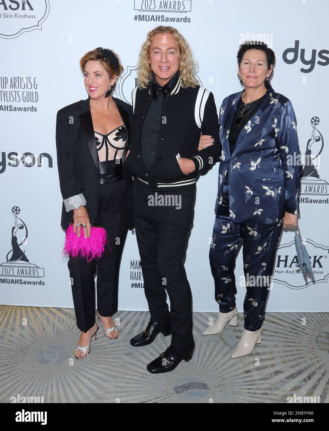 Beverly Hills, USA. 11th Feb, 2023. Louise Coulston, Shane Thomas ...