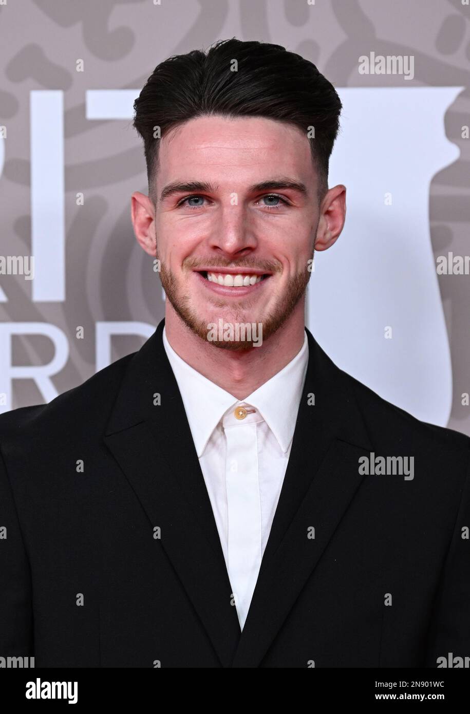 EDITORIAL USE ONLY February 11th, 2023, London, UK. Declan Rice ...