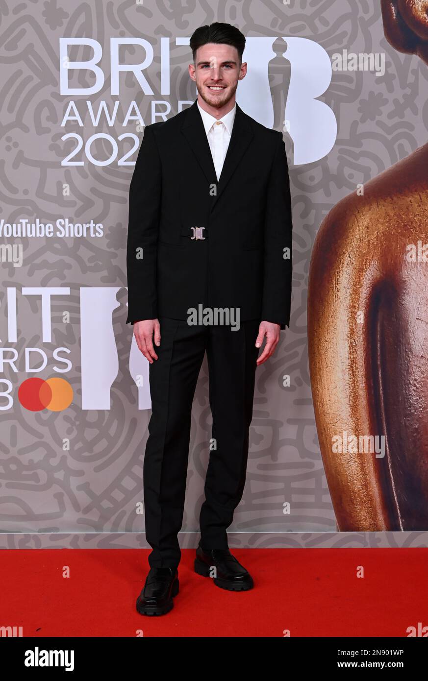 EDITORIAL USE ONLY February 11th, 2023, London, UK. Declan Rice ...