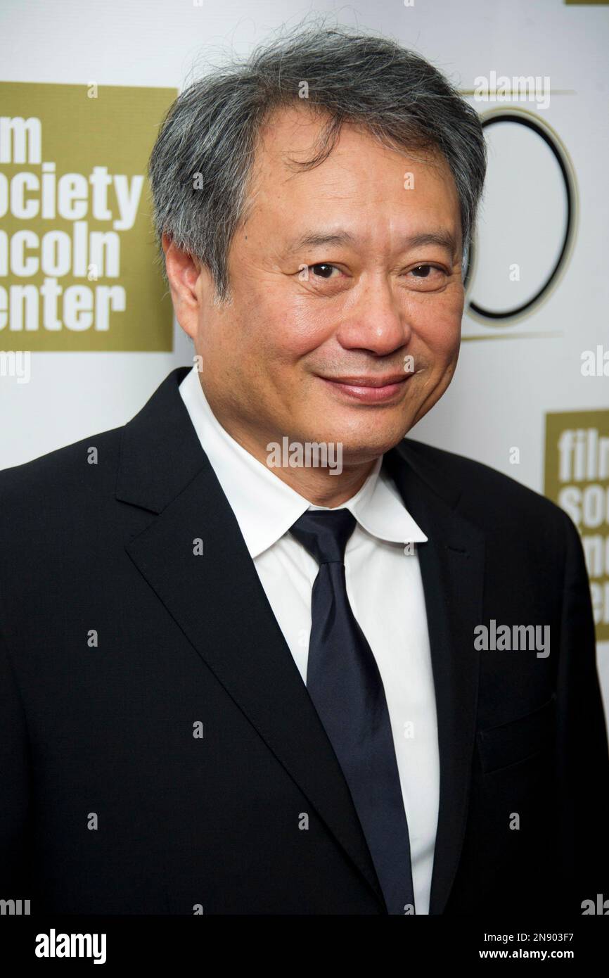 Director Ang Lee attends the premiere of "Life of Pi" at the 50th ...