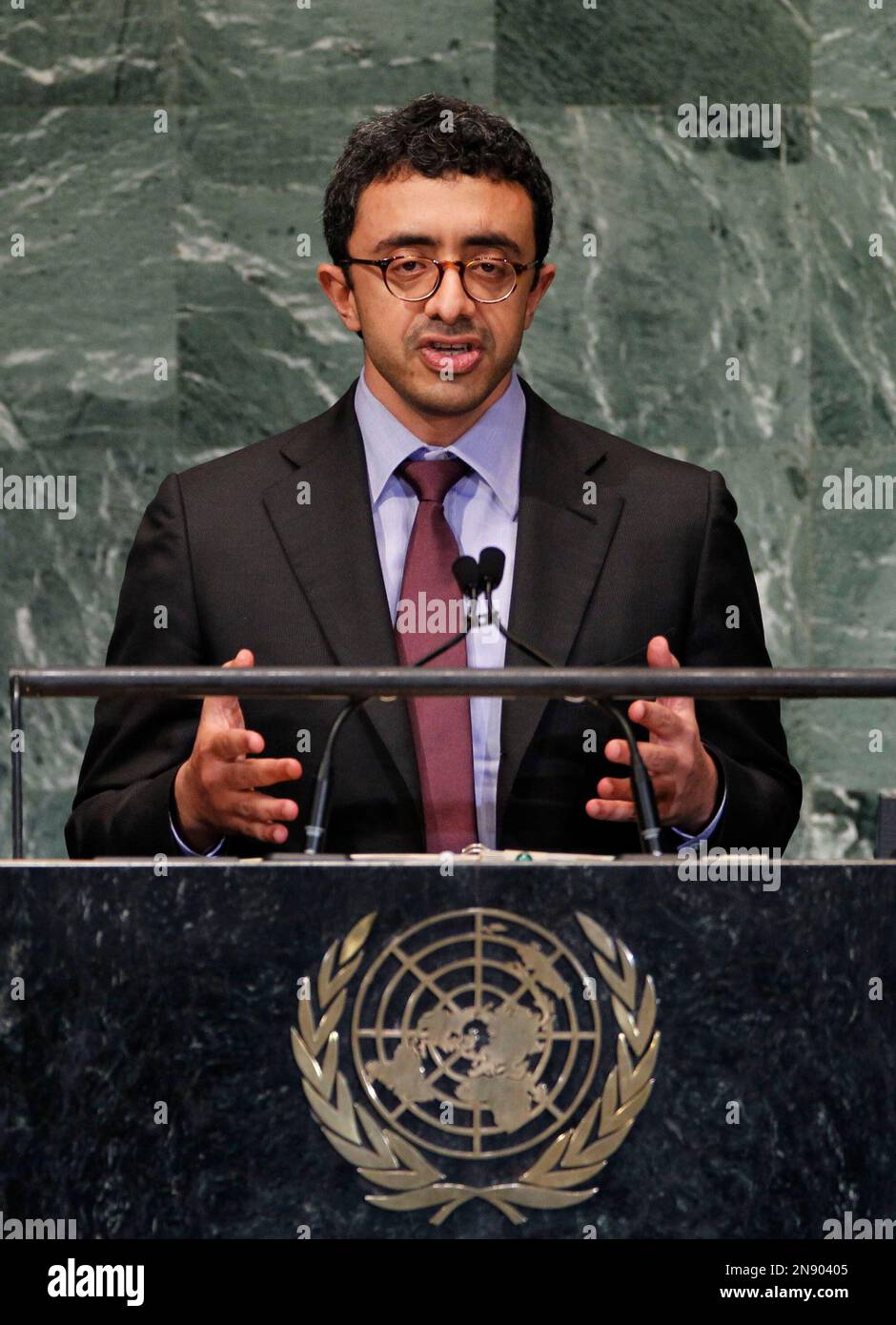 Sheikh Abdullah Bin Zayed Al Nahyan, Foreign Minister of the United ...