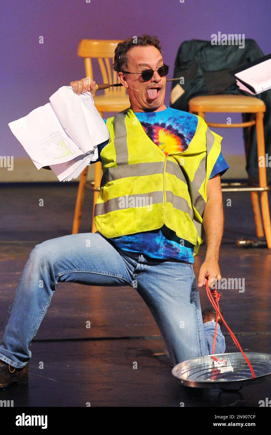 Actor Tom Hanks performs at the 22nd Annual Simply Shakespeare event, a ...