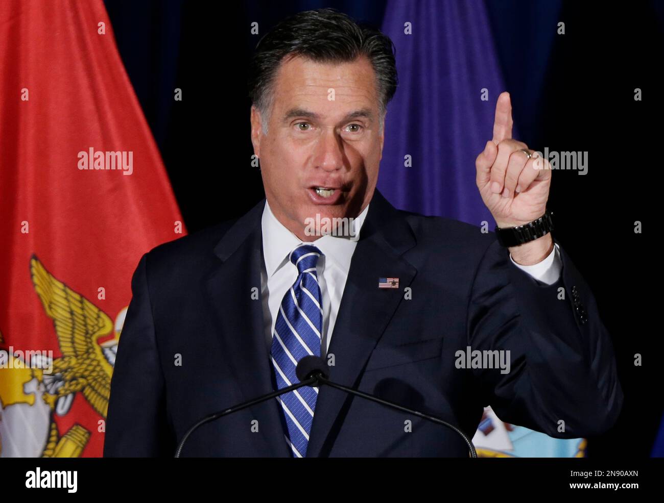 Republican presidential candidate and former Massachusetts Gov. Mitt ...