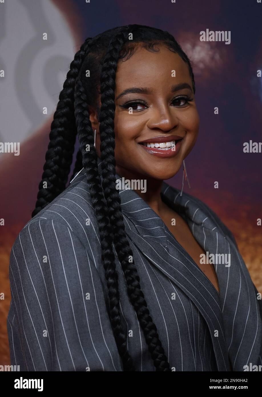 EDITORIAL USE ONLY February 11th, 2023, London, UK. Keisha Buchanan ...