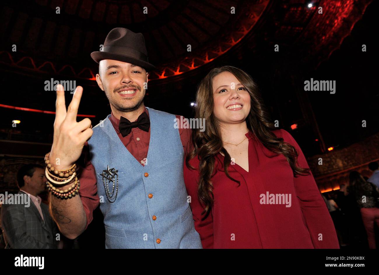 Jesse Huerta, left, and his sister Joy of the Mexican pop duo Jesse ...