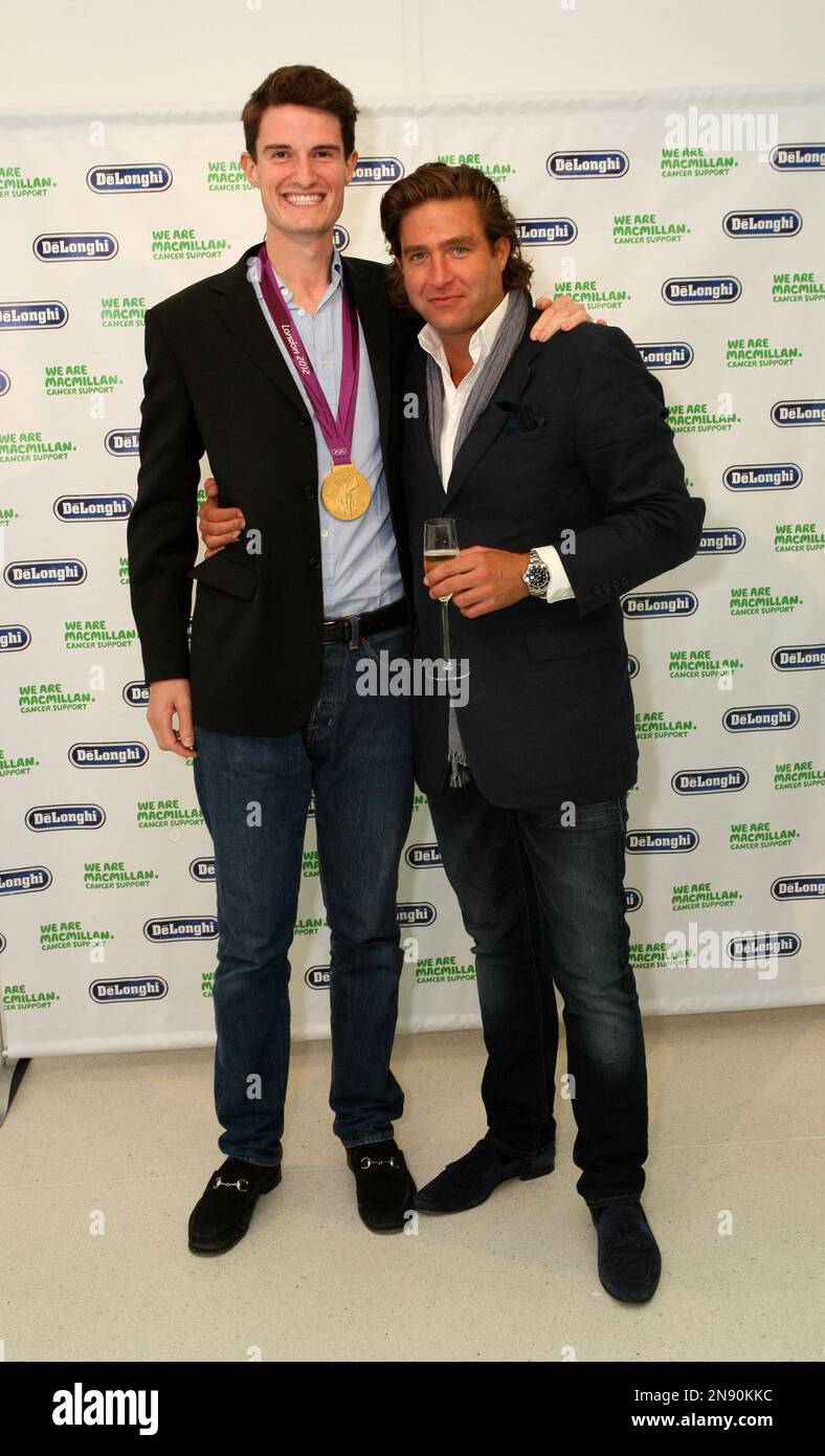 EXCLUSIVE. Peter Wilson, Brad Shackleton poses at 6th Annual Macmillan ...