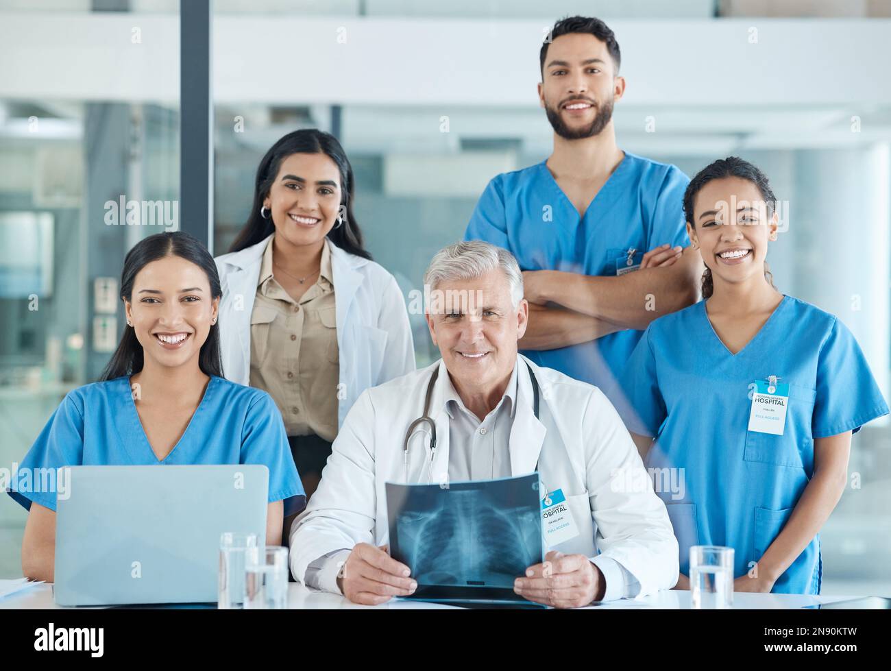 Were just your average every day superheroes. a team of medical staff ...