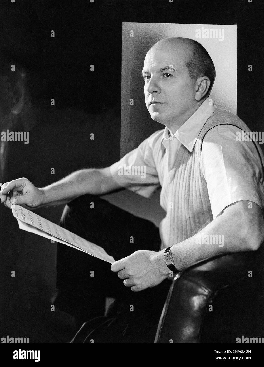 Composer James Van Heusen poses for a photo in 1968. (AP Photo Stock ...