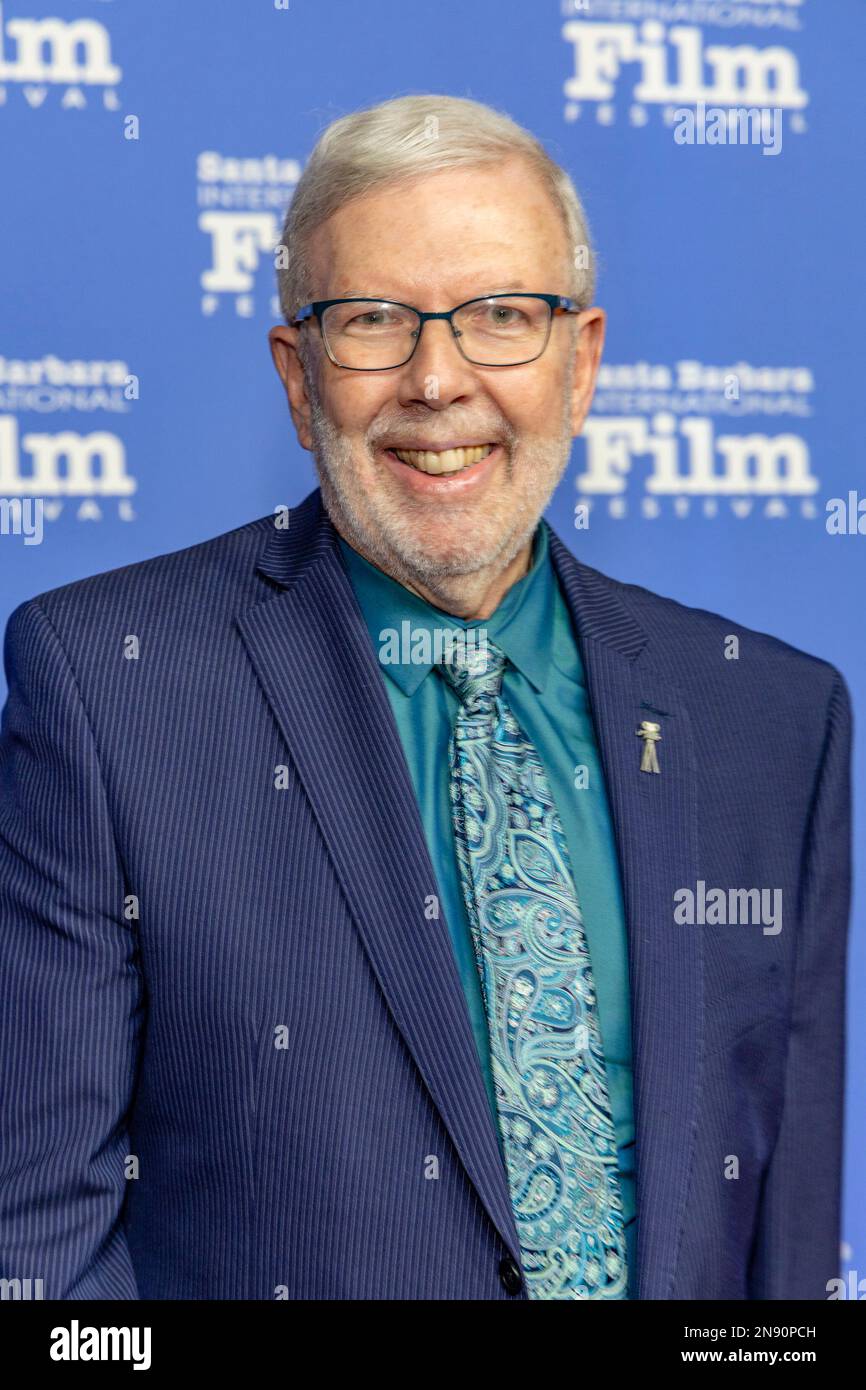 Santa Barbara, USA. 11th Feb, 2023. Leonard Maltin (Moderator) arrives ...