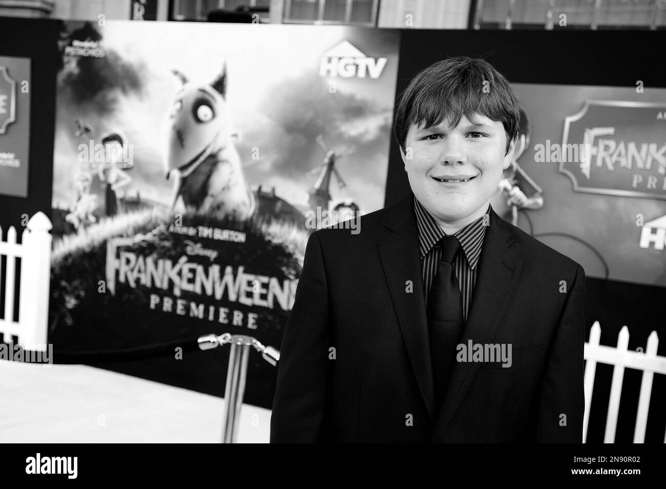 Robert Capron arrives at the premiere of Disney’s stop-motion animated ...