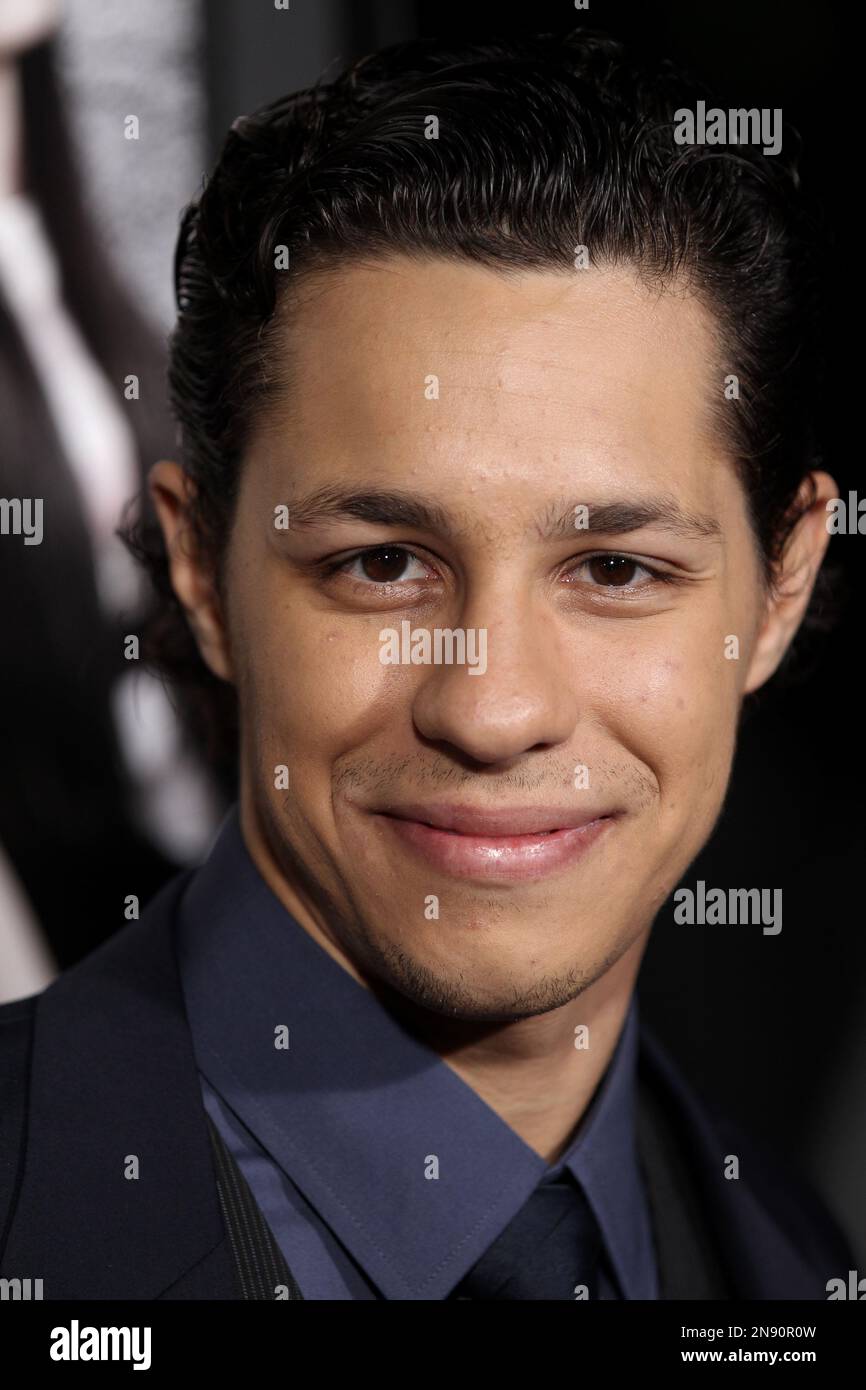 David Del Rio attends the premiere of "Pitch Perfect" at ArcLight ...