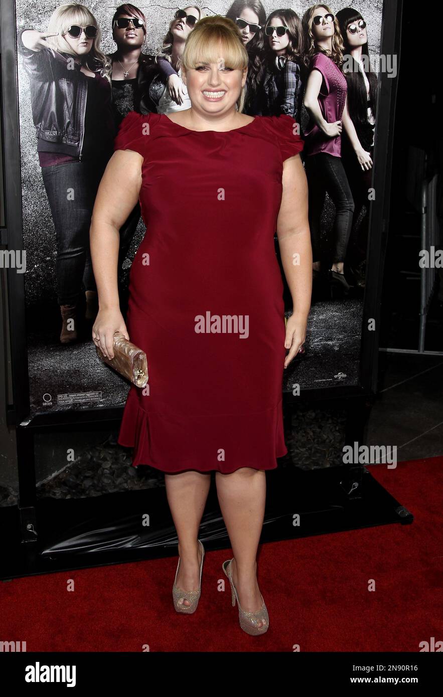 Cast member Rebel Wilson attends the premiere of "Pitch Perfect" at ...