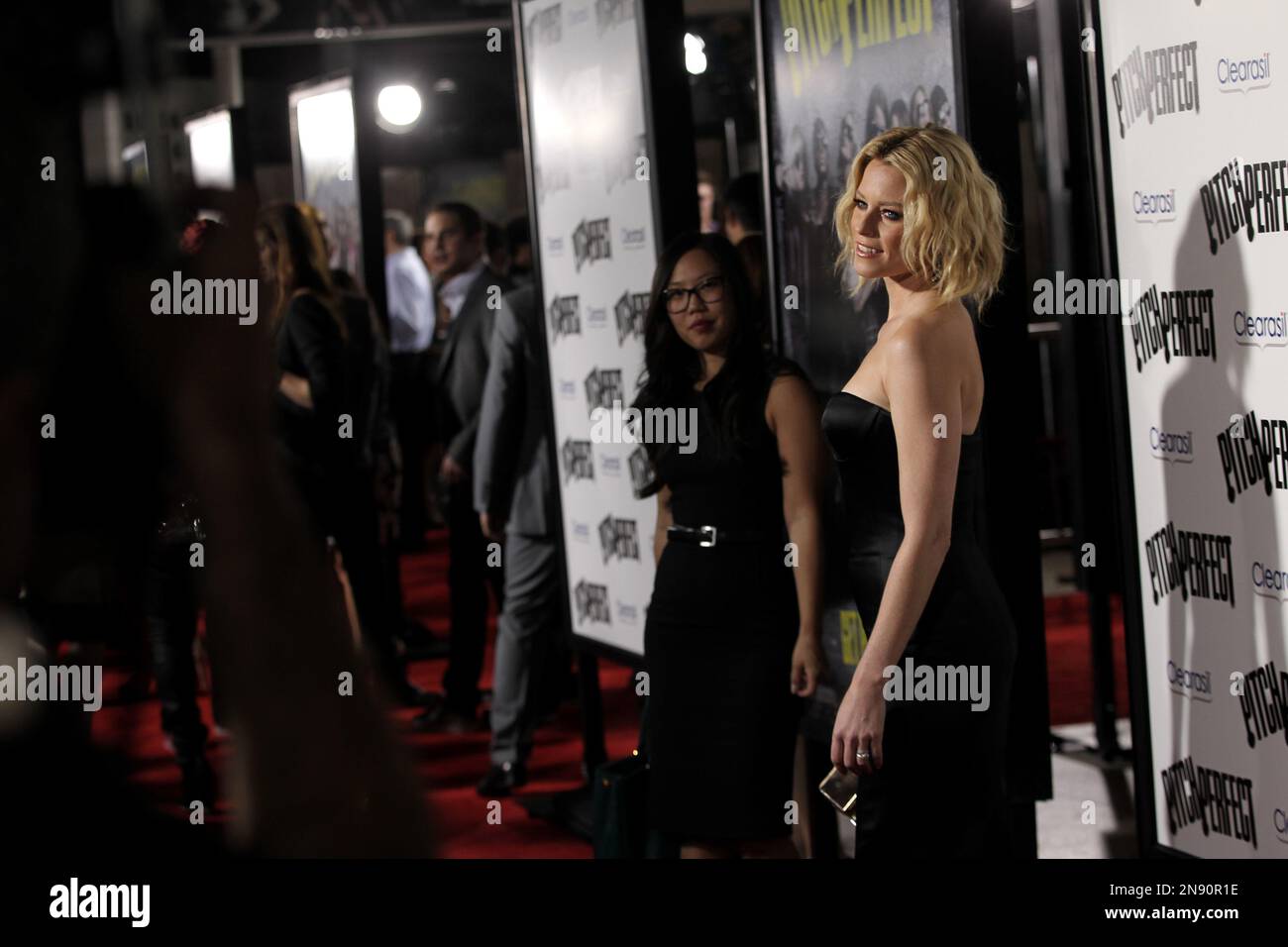 Cast member and producer Elizabeth Banks attends the premiere of "Pitch ...