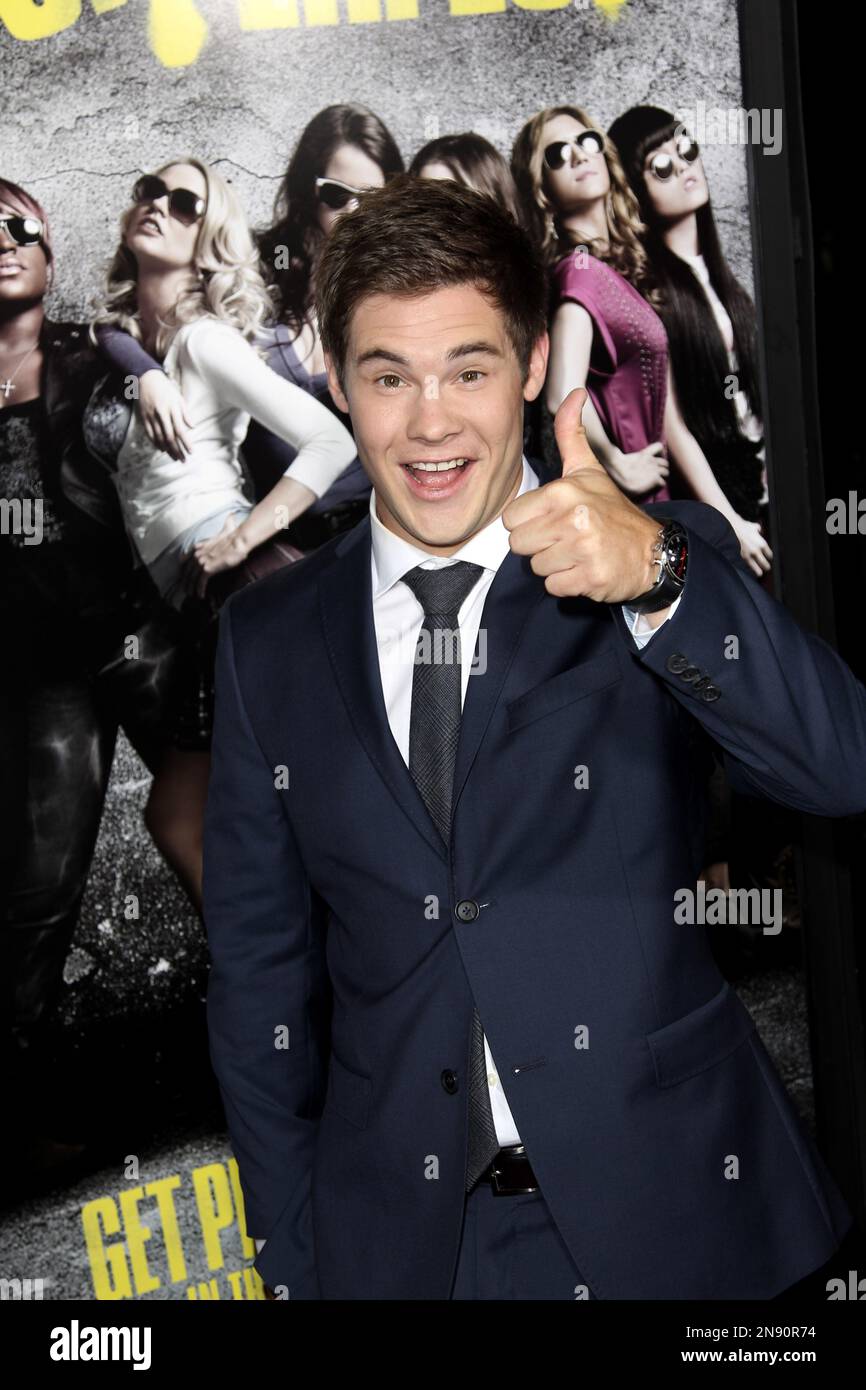 Cast member Adam DeVine attends the premiere of "Pitch Perfect" at ...