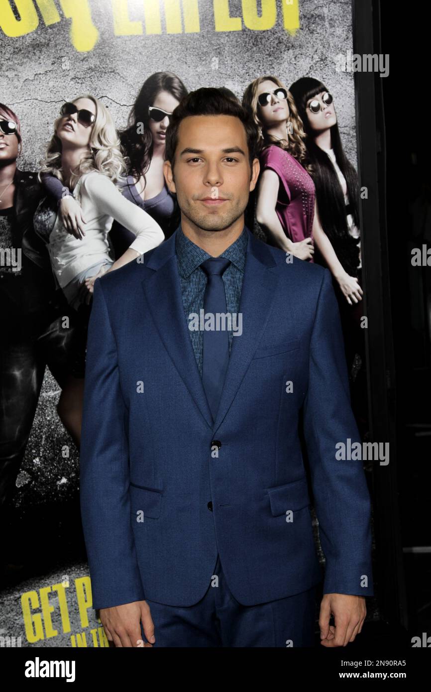 Cast member Skylar Astin attends the premiere of "Pitch Perfect" at ...