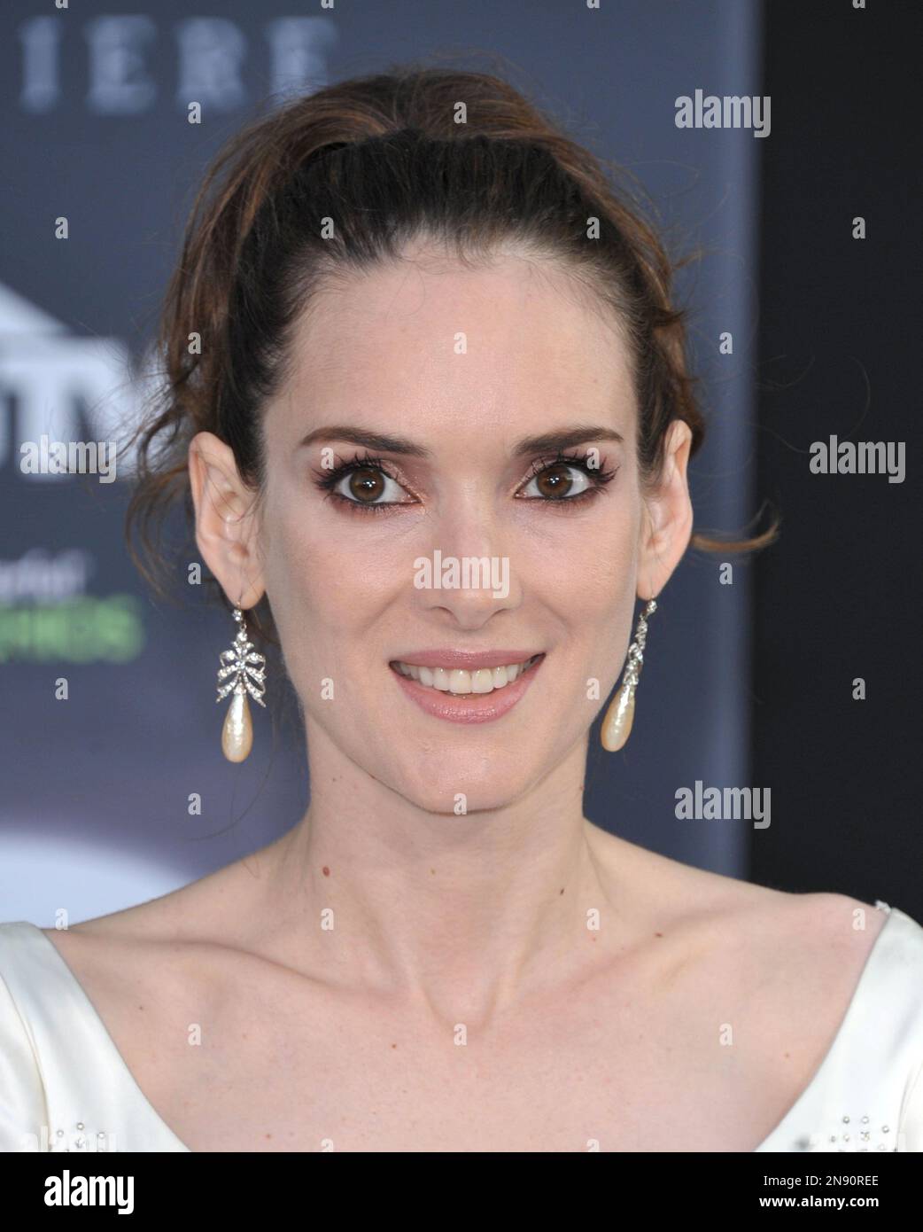 Winona Ryder attends the LA premiere of "Frankenweenie" at the El ...