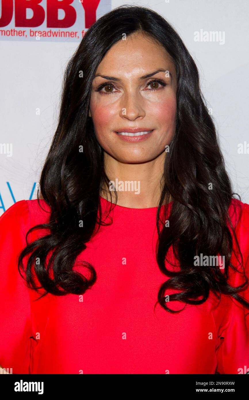 Famke Janssen attends the premiere of her directorial debut "Bringing ...