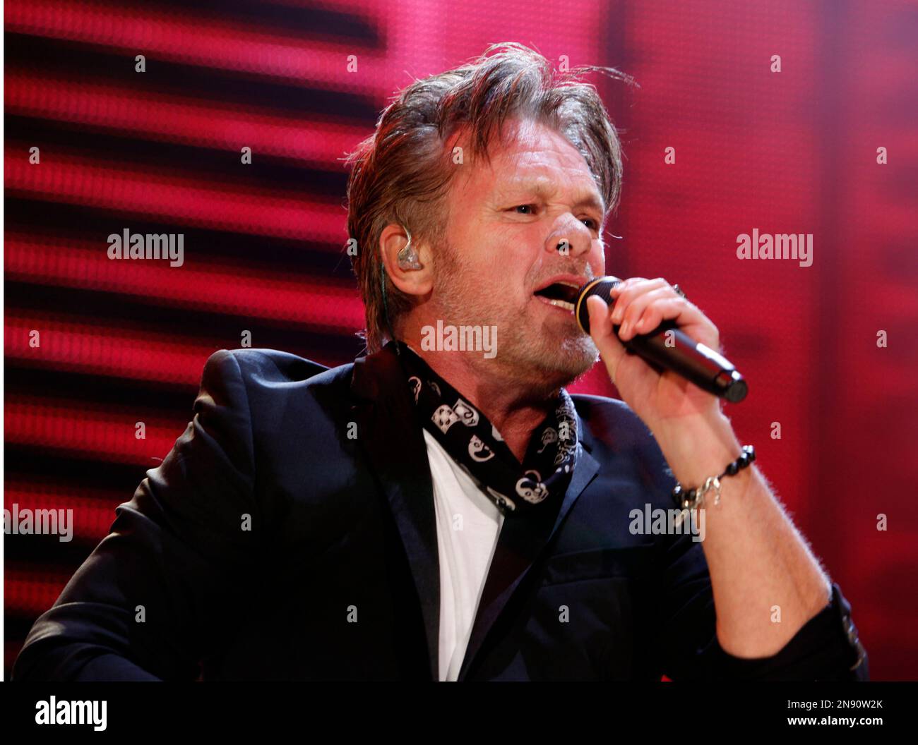 John Mellencamp performs during the Farm Aid 2012 concert at ...