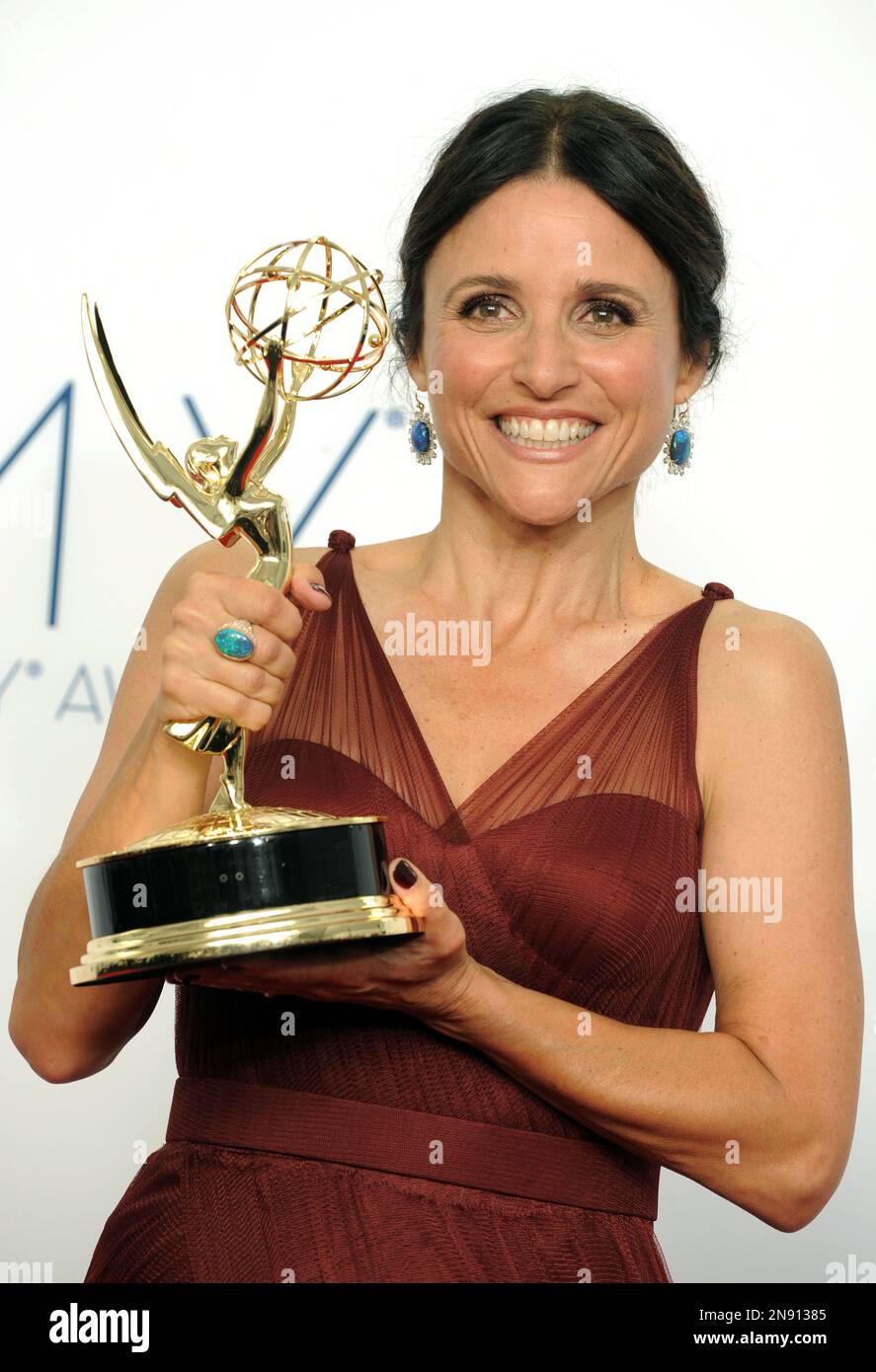 Actress Julia Louis-Dreyfus, winner Outstanding Lead Actress in a ...