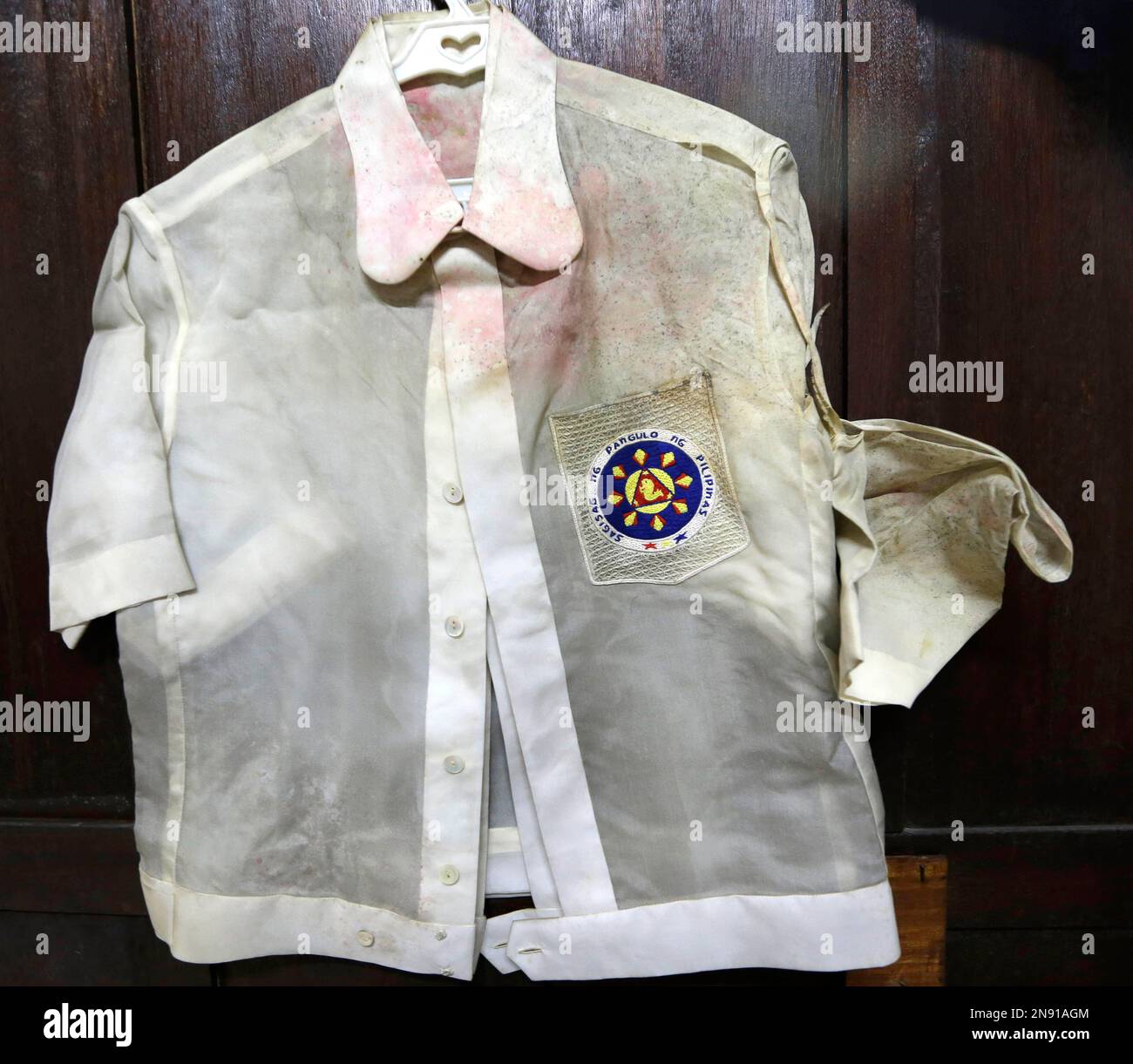 In this photo taken Sept. 19, 2012, native Filipino attire called ...