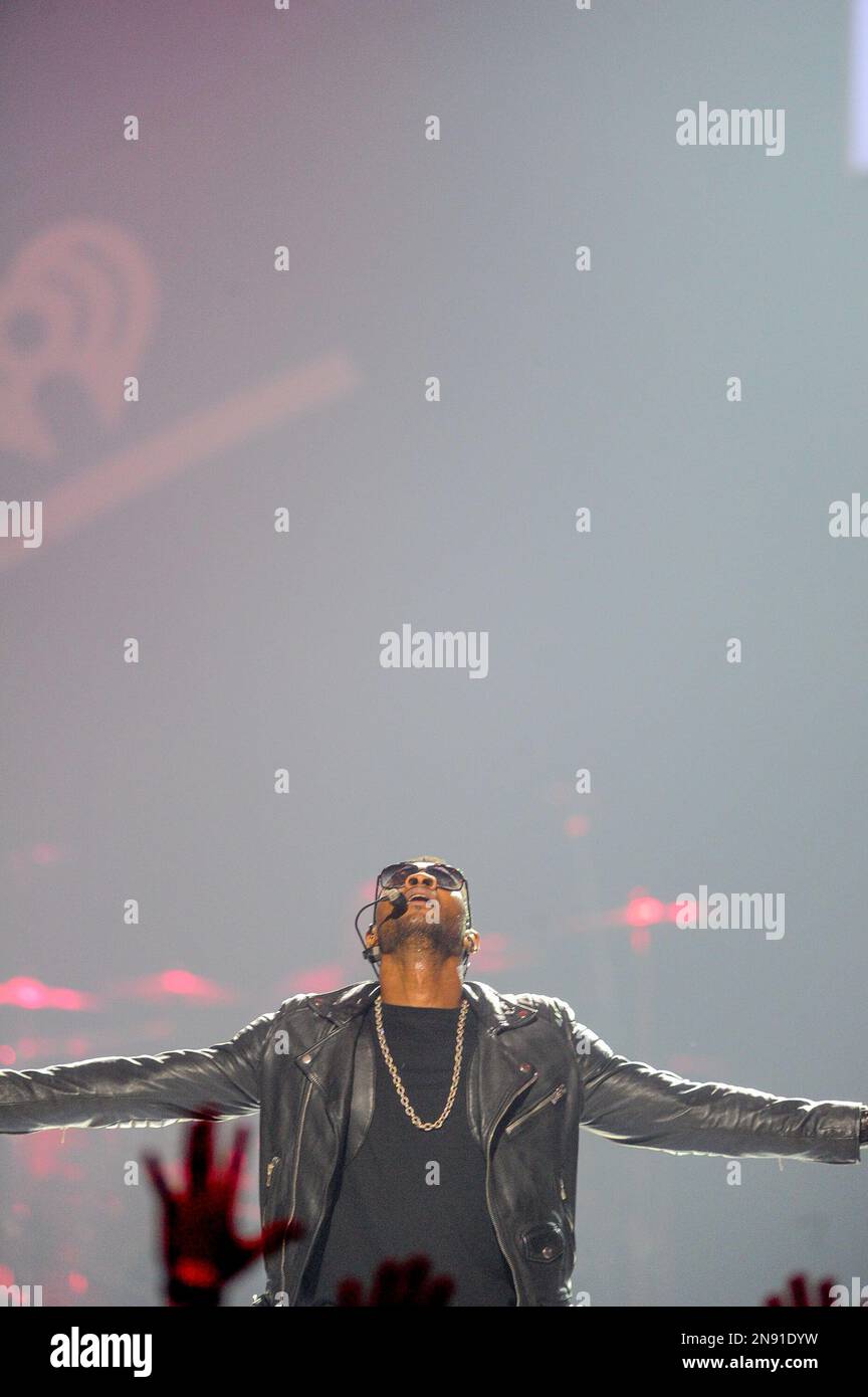 Usher performs at the iHeart Radio Music Festival on Friday, Sept., 21 ...