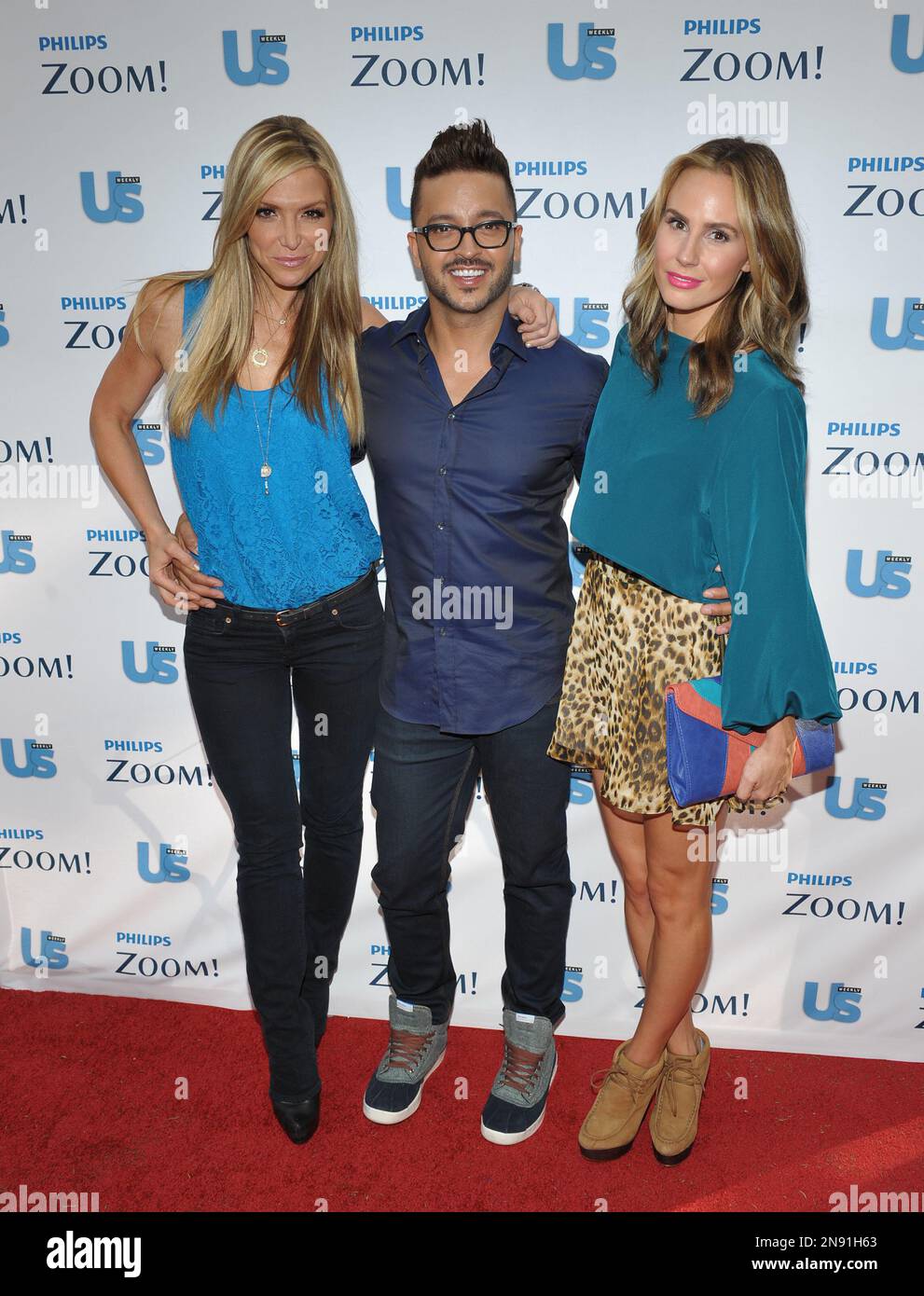 From left, Debbie Matenopoulos, Jai Rodriguez and Keltie Colleen is ...